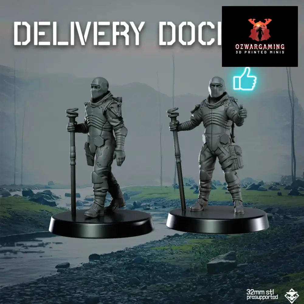 Death Delivery: Delivery Docents | Skullforge Studios 32mm Wargaming M ...