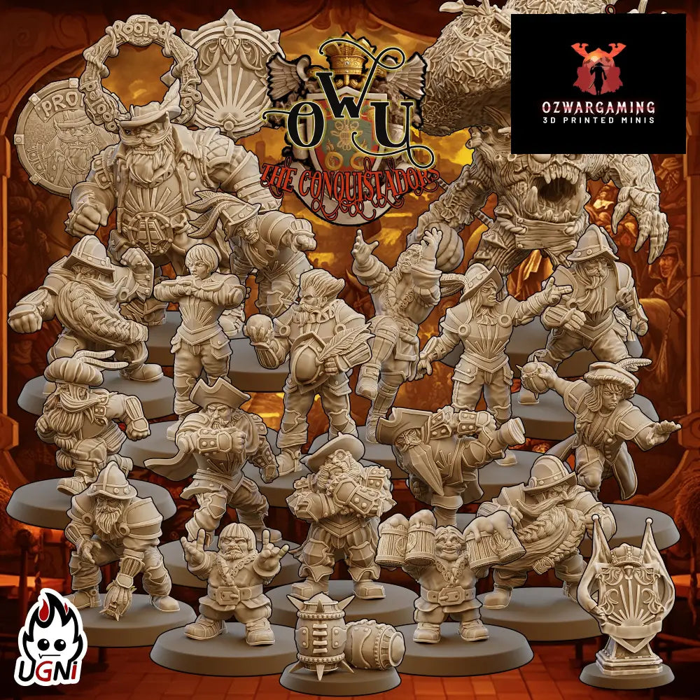 Old World Union Fantasy Football Team | Ugni Miniatures – OzWargaming