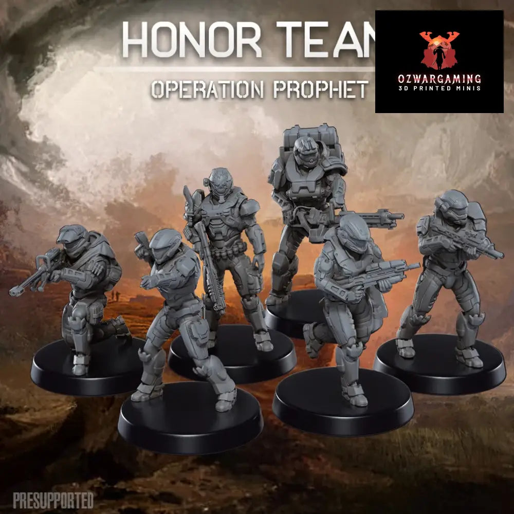 Operation Prophet: Honor Team | Skullforge Studios 32mm Ultramodern Sc ...