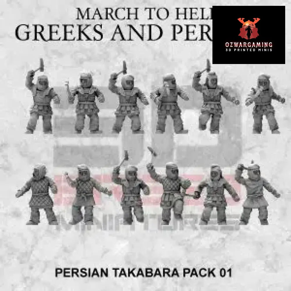 Persian Takabara | 3DBreed 15mm Wargaming Miniatures – OzWargaming