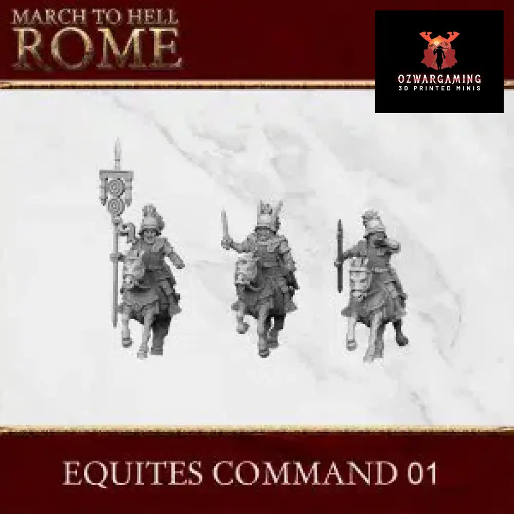 Republican Rome Equites Command | 3DBreed 15mm Wargaming Miniatures ...
