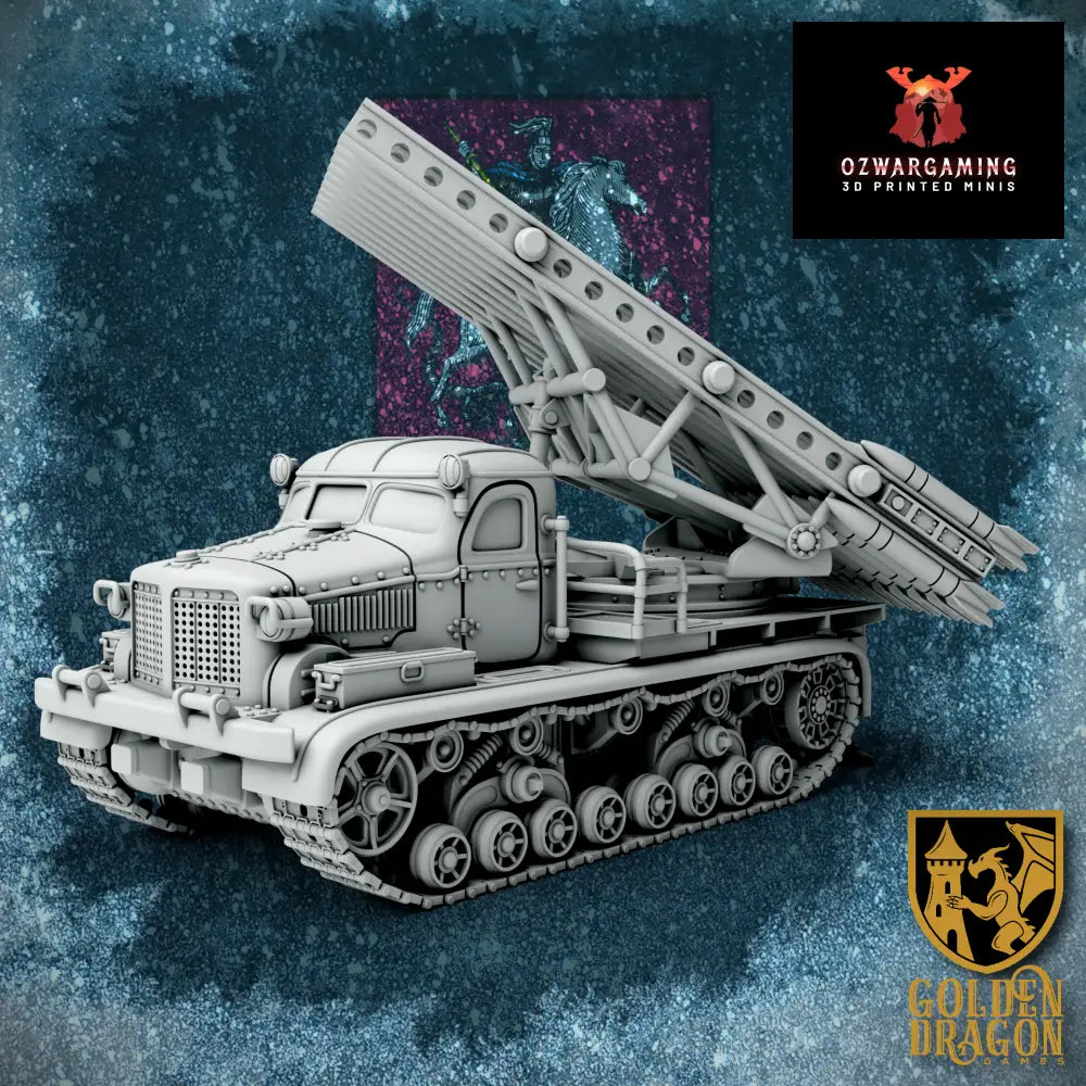 Russian Empire AT-28 Heavy Tractor | Golden Dragon Games Weird WW2 ...
