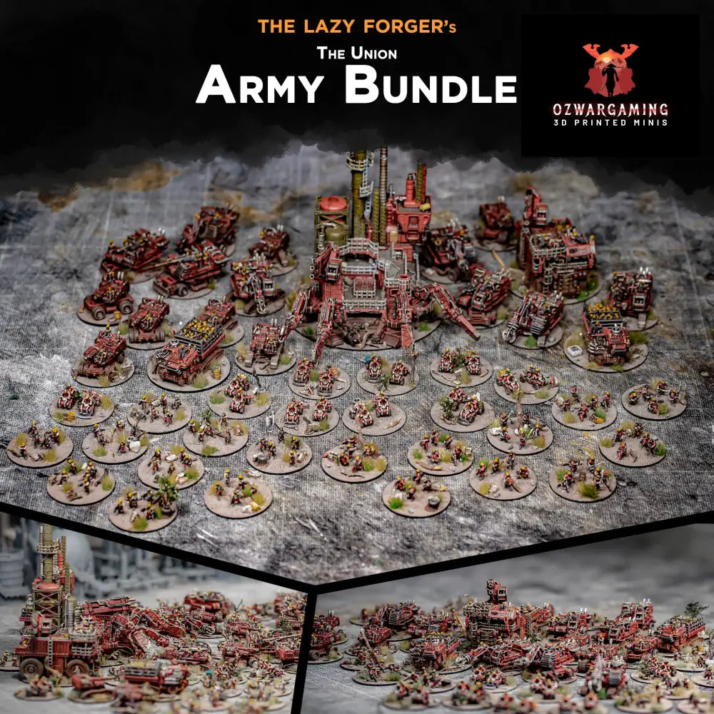 The Union Starter Army | The Lazy Forger 6-8mm Sci Fi Wargaming Miniat ...