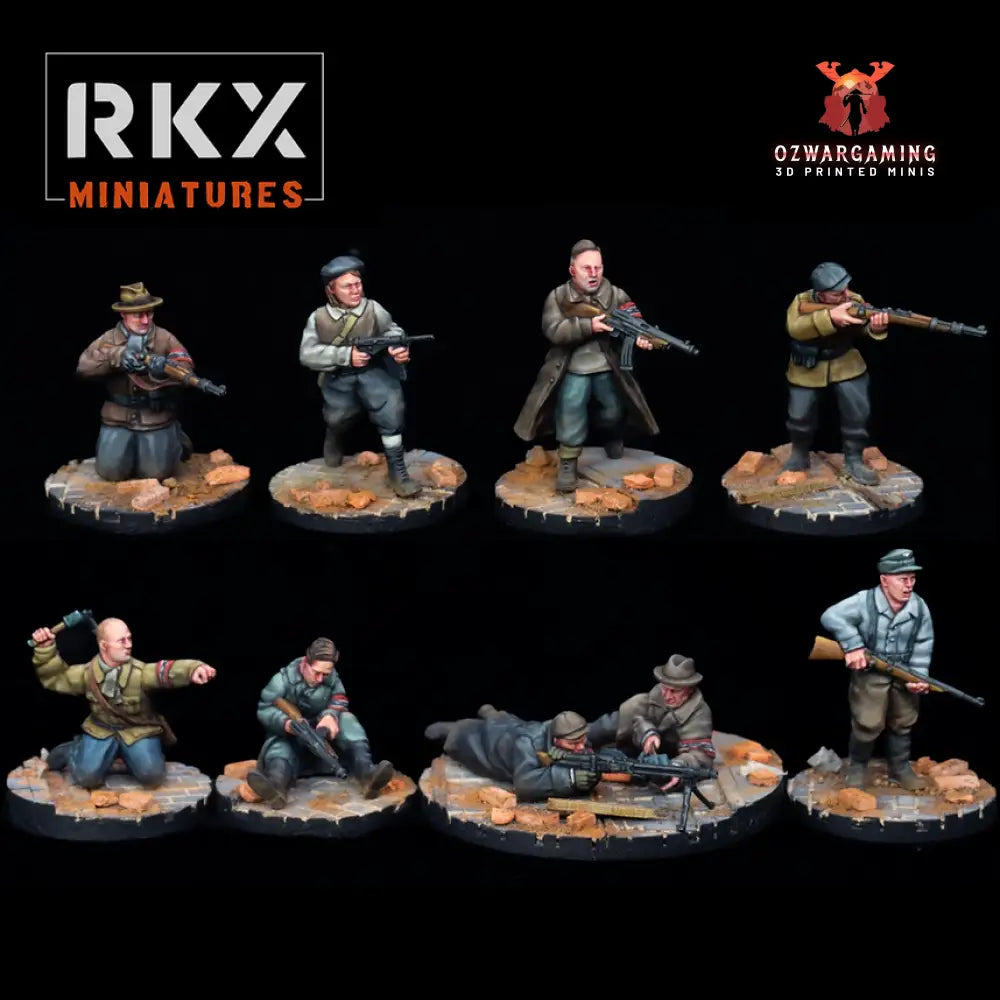 Volkstruum Fighting Squad | RKX Miniatures 28mm WW2 Wargaming Miniatur ...