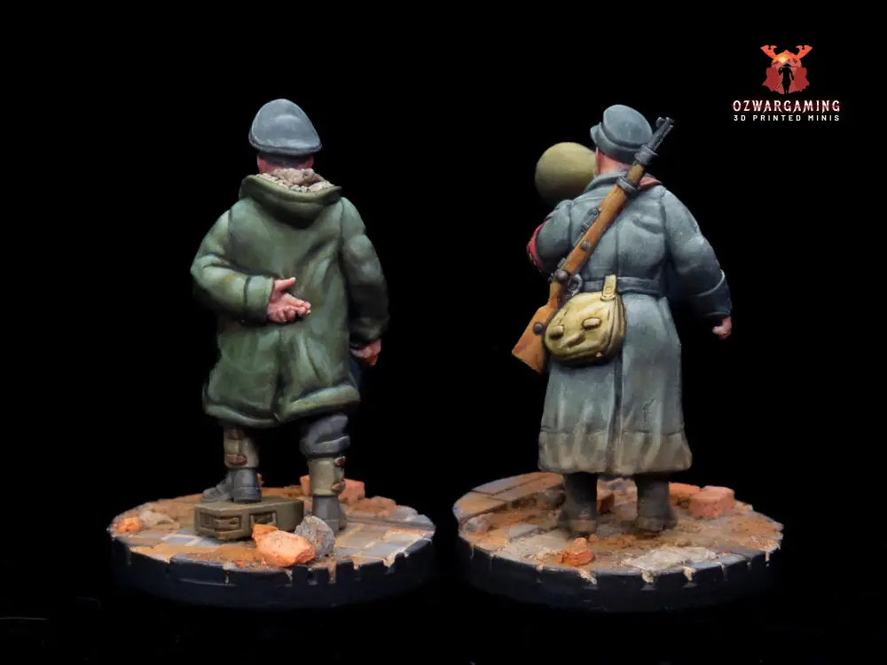 Volkstruum HQ Team | RKX Miniatures 28mm WW2 Wargaming Miniatures ...